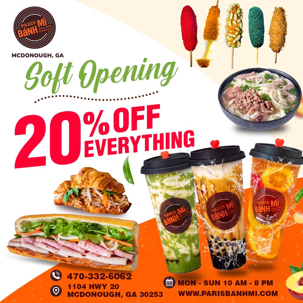 PARIS BANH MI MCDONOUGH, GA